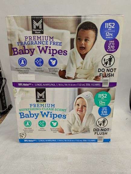 Members Mark Baby Wipes Bundle | Open Box | (See Condition Notes) - Rio ...