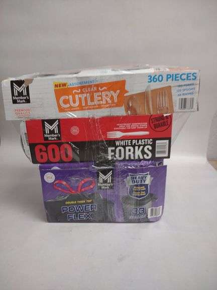 Bundle Of Forks/Trash Bags | Open Box | (See Condition Notes) - Rio ...