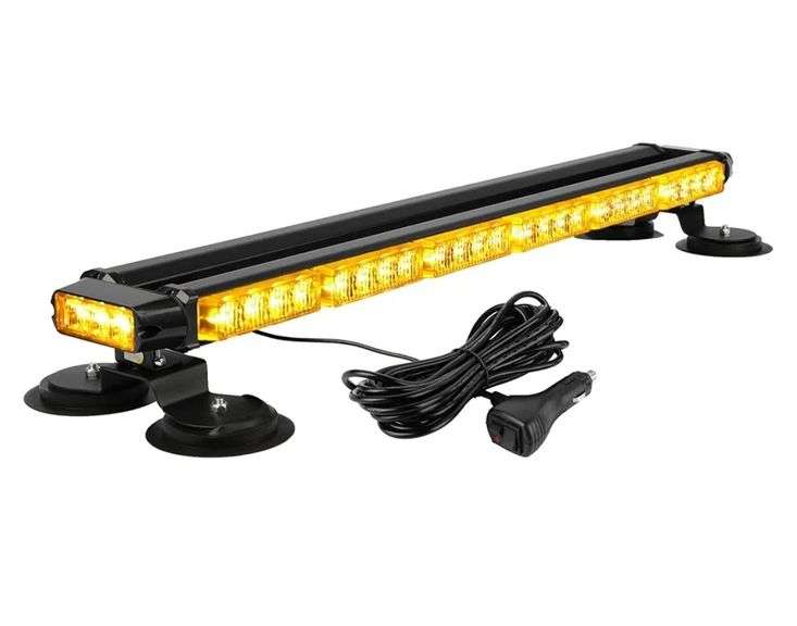 ASPL LED Strobe Light Bar Double Side Flash Strobe Light with Magnetic ...