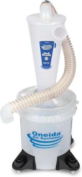 Oneida Air Systems Dust Deputy 2.5 Deluxe Cyclone Separator Kit | Open ...