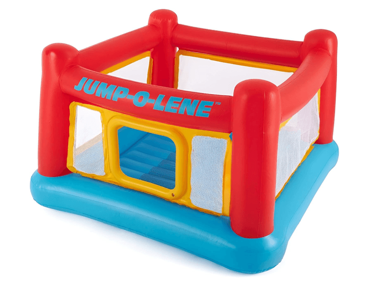Intex Inflatable Jump-O-Lene Trampoline Bounce House | Open Box | (See ...