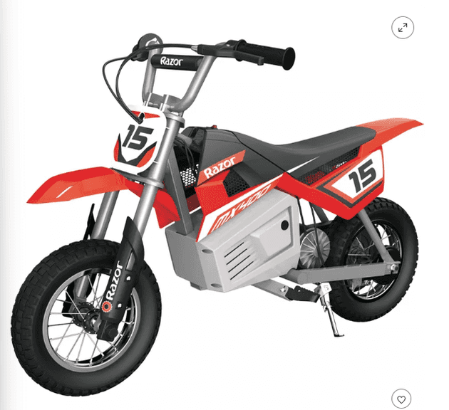 Razor MX400 Dirt Rocket 24V Electric Toy Motocross Motorcycle Dirt Bike ...
