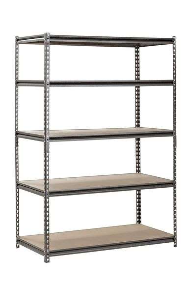 Muscle Rack Silver Vein Steel Storage Rack | Open Box | (See Condition ...