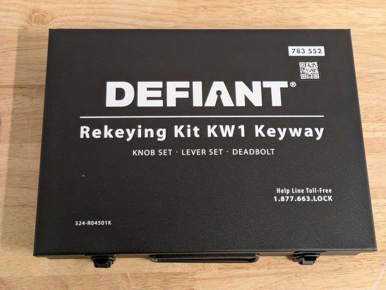 Defiant Rekey Kit | Open Box - Rio Grande Trade