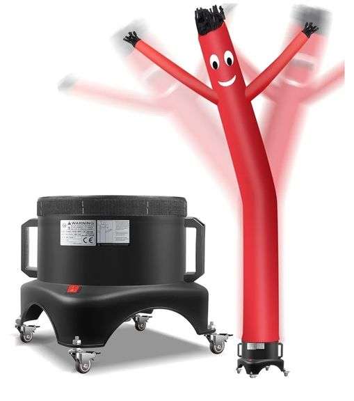 12ft Inflatable Dancing Man with 3-4 HP Blower | Open Box | (See ...