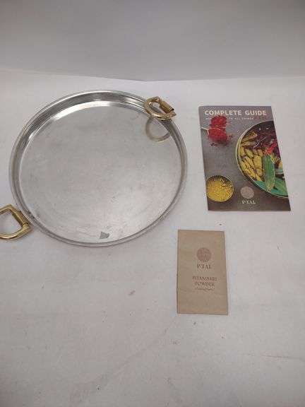 Brass Dosa Tawa with Insulated handles- All Purpose Pan | Open Box ...