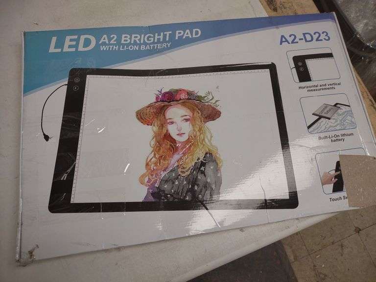 Led A2 Bright Pad with Battery For Drawing | Open Box | (See Condition ...