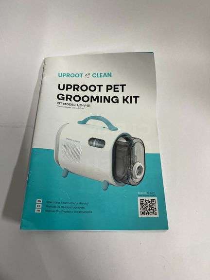 UPROOT CLEAN Pet Grooming Kit | Open Box | (See Condition Notes) - Rio ...