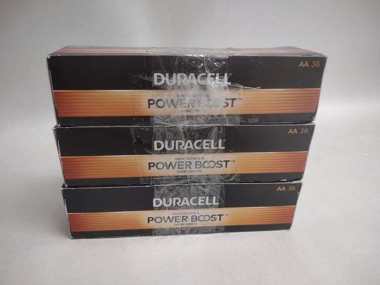 Duracell AA Powerboost. 36 pack [lot of 3] | Open Box | (See Condition ...
