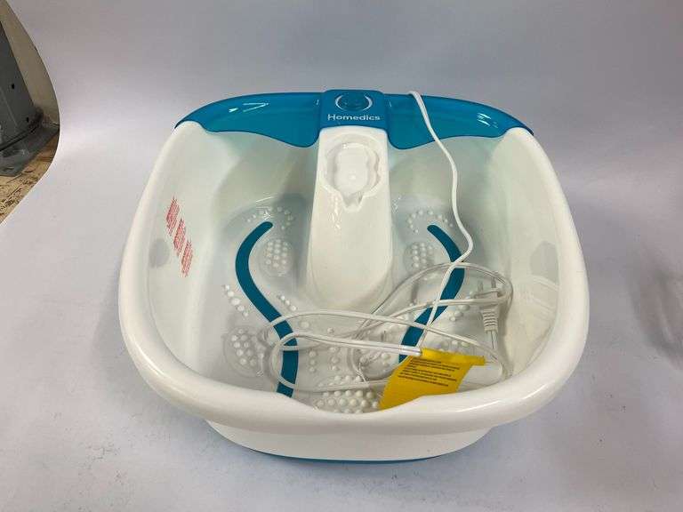 HOMEDICS Bubble Mate Foot Spa | Open Box | (See Condition Notes) - Rio ...