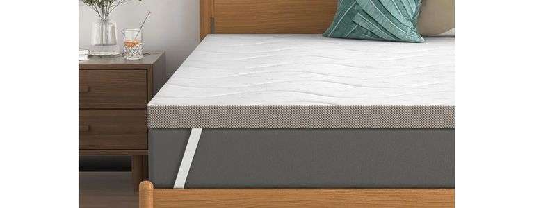 Sleepmax Extra Firm Mattress Topper 4 In. Full | Like New | (See ...