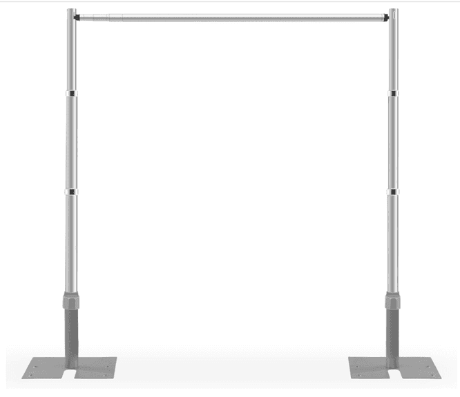 Jiang&Rong 10ft x 10ft Adjustable Backdrop | Open Box | (See Condition ...