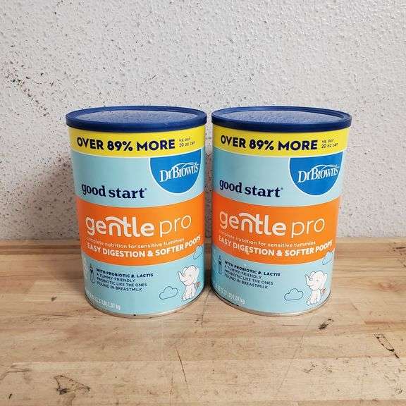 Good Start Dr. Brown’s Gentle Pro Baby Formula Powder 38 oz, 2pk | Like ...