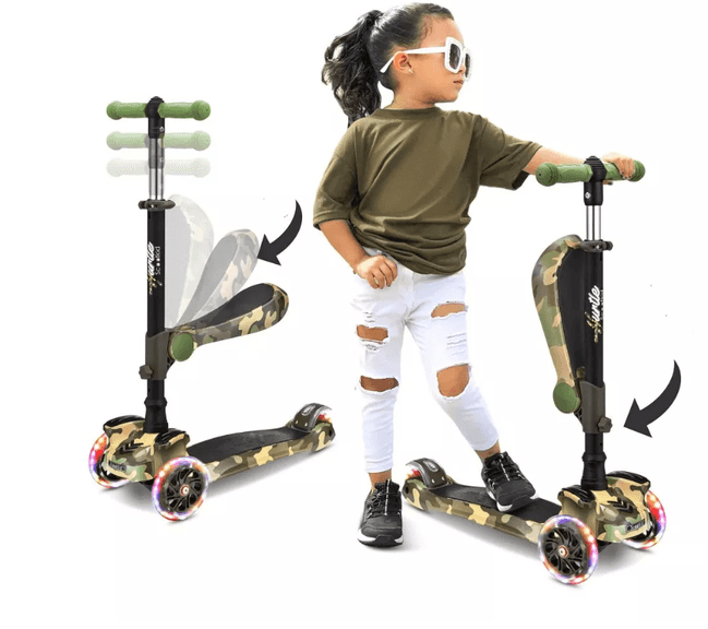 Hurtle ScootKid 3 Wheel Toddler Child Tricycle Scooter | Open Box ...