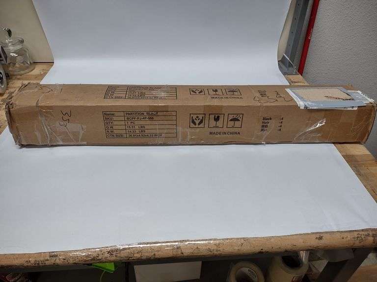 Room Divider 6FT Portable Room Dividers | Open Box - Rio Grande Trade