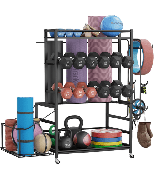 5 Tier Dumbbell Rack | Open Box | (See Condition Notes) - Rio Grande Trade