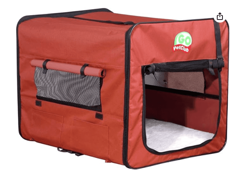 Go Pet Club 32" Soft Collapsible Dog Crate | Open Box | (See Condition ...