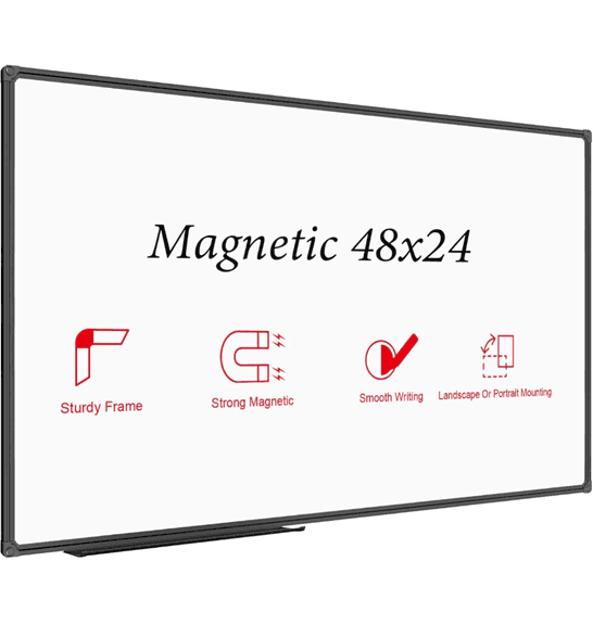 Magnetic Whiteboard 48x24'' | Like New - Rio Grande Trade