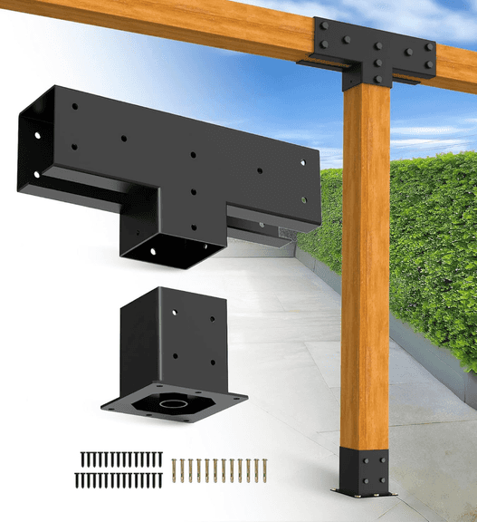 VIKOFAN Pergola Patio Frame Kit, 4x4 | Open Box | (See Condition Notes ...