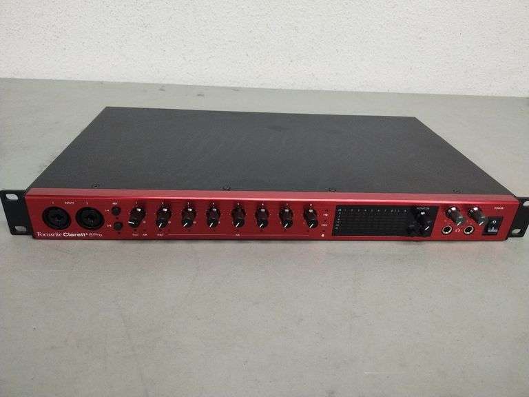 Focusrite Clarett+ 8Pre | Open Box | (See Condition Notes) - Rio Grande ...