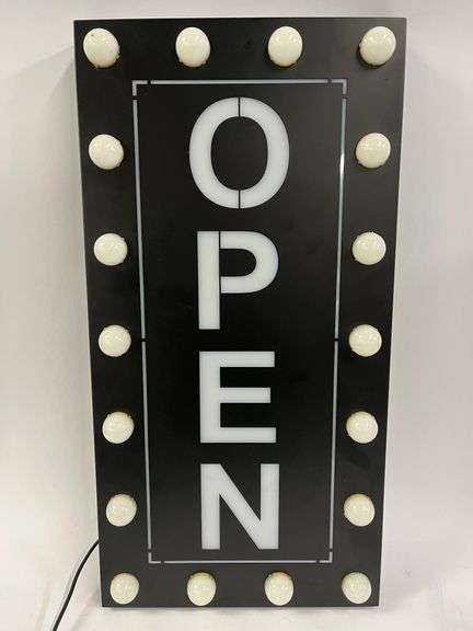 NOVVAOGO Flashing Open Sign | Open Box | (See Condition Notes) - Rio ...