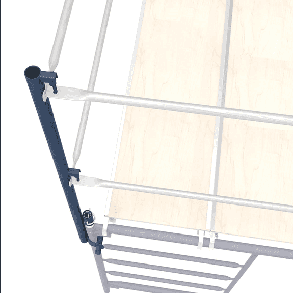 Sectional Guardrail Post With Wedge Clamp (set Of 2) | Open Box | (See ...