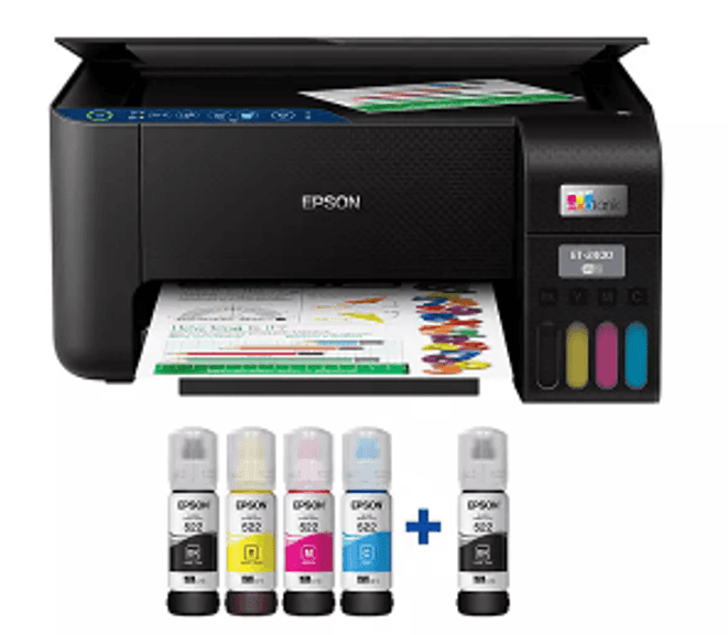 Epson EcoTank ET-2400 SE All-in-One Inkjet Printer | Open Box | (See ...