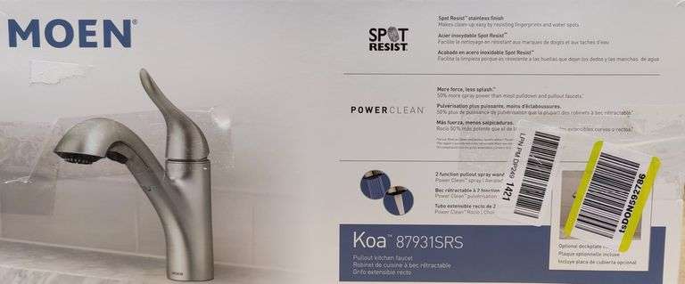 Moen Koa Pullout Kitchen Faucet | Open Box | (See Condition Notes ...