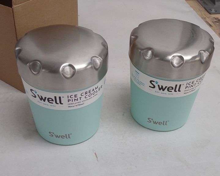 S'well 16 oz Stainless Steel Ice Cream Chillers, 2 Pack | Open Box ...