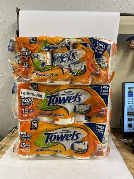 MEMBER'S MARK Paper Towels Bundle, 45ct, 3pc | Open Box | (See ...