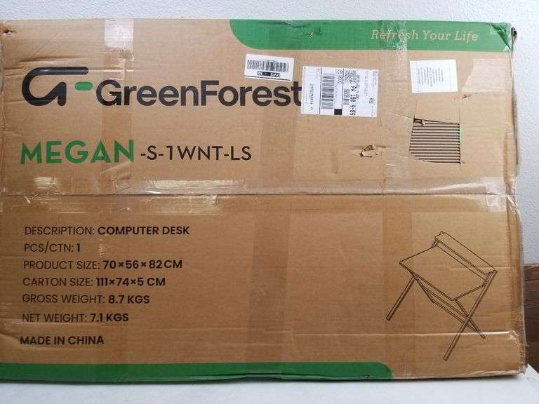 Green Forest Computer Desk | Open Box | (See Condition Notes) - Rio ...