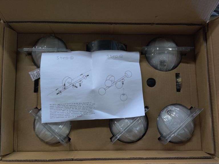 5-Light Vanity Lighting Fixture | Open Box - Rio Grande Trade