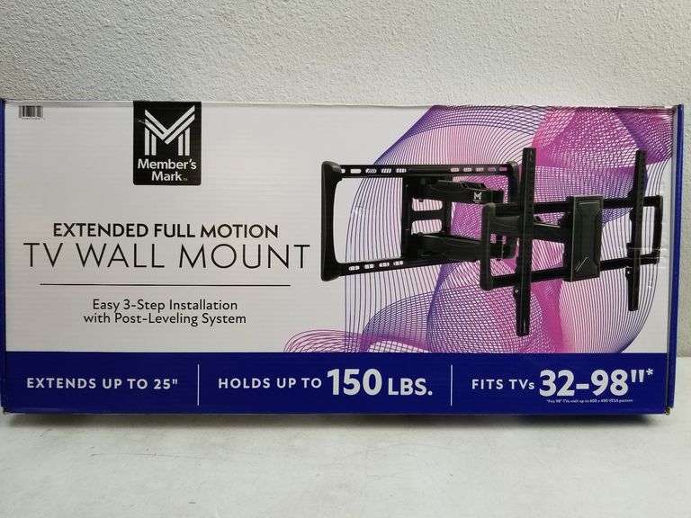Members Mark TV Wall Mount | Open Box | (See Condition Notes) - Rio ...