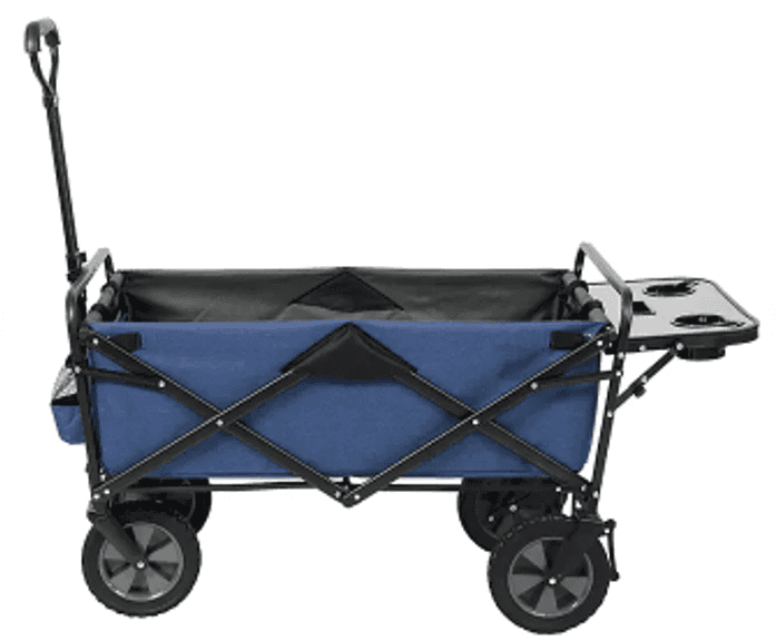 Mac Sports Folding Wagon with Table, Blue | Like New - Rio Grande Trade
