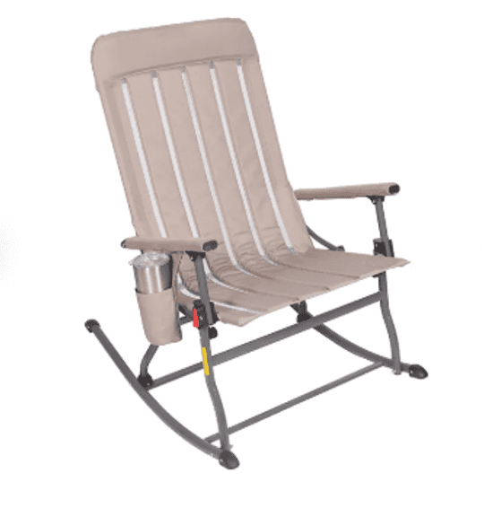 Member’s Mark Portable Folding Rocking Chair | Open Box - Rio Grande Trade