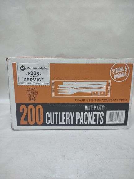 Member's Mark Food Service 200 Cutlery Packets | Open Box - Rio Grande ...