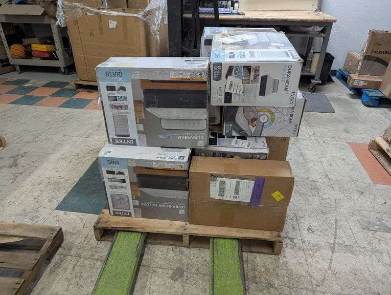 Pallet Of Miscellaneous Intex Inflatables | Open Box - Rio Grande Trade