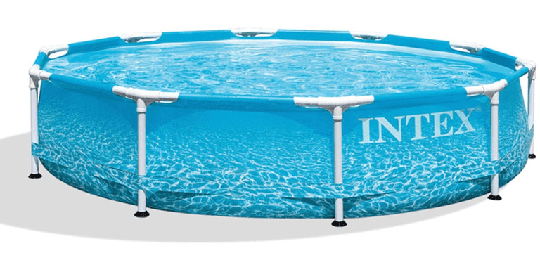 Intex 28206EH Large Round Swimming Pool, 10 Ft X 30 In. | Like New ...