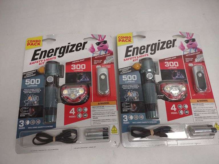 Energizer Safety Light Kit Combo Pack [lot of 2] | Like New | (See ...
