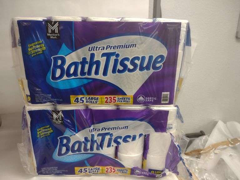 Member's Mark Ultra Premium 2-Ply Toilet Paper 45 rolls | Open Box ...