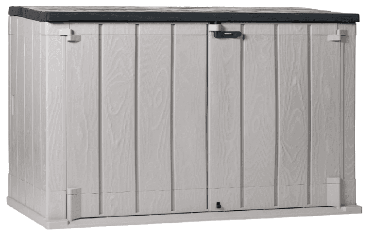 Toomax Stora Way All Weather Outdoor XL Horizontal Storage Shed | Open ...
