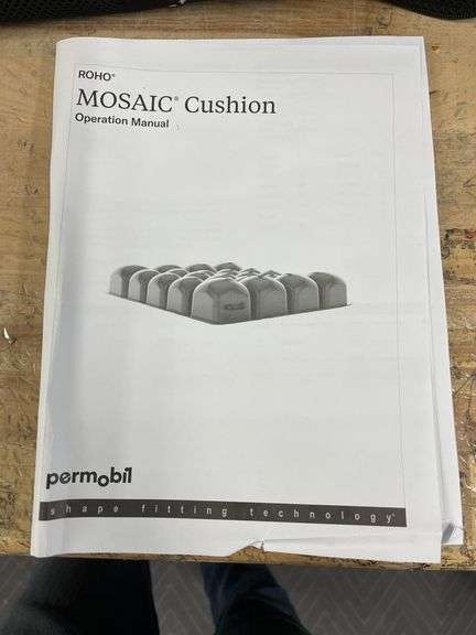 ROHO Mosaic Inflatable Square Cushion, 18" | Open Box | (See Condition ...