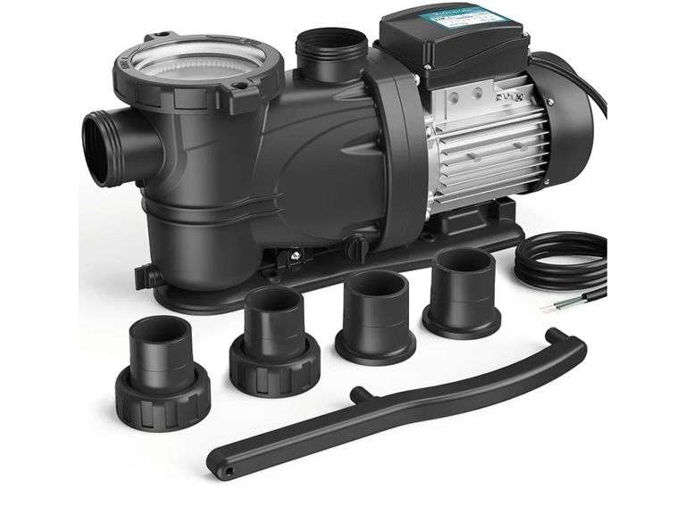 Vidapool Swimming Pool Pump With Timer | Open Box | (See Condition ...