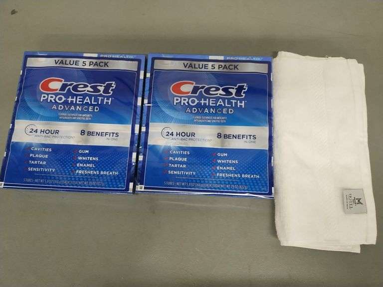 Bundle- Crest PRO-Health ADVANCED Toothpaste, 2 Packs of 5/ Members ...