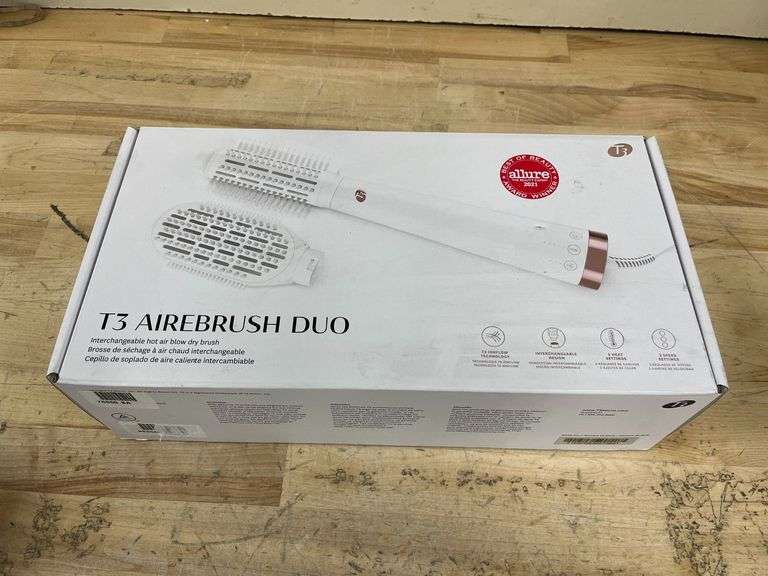 T3 Airebrush Duo Interchangeable Blow Dry Brush | Open Box | (See ...