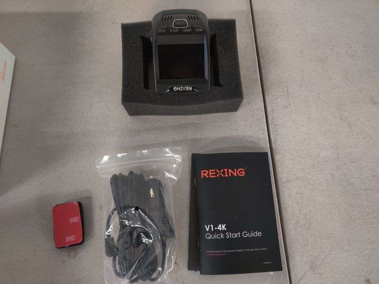REXING V1-4K Dash Cam | Open Box - Rio Grande Trade
