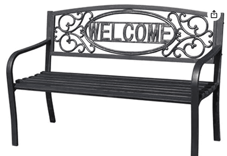 Welcome Outdoor Park Bench | Open Box | (See Condition Notes) - Rio ...