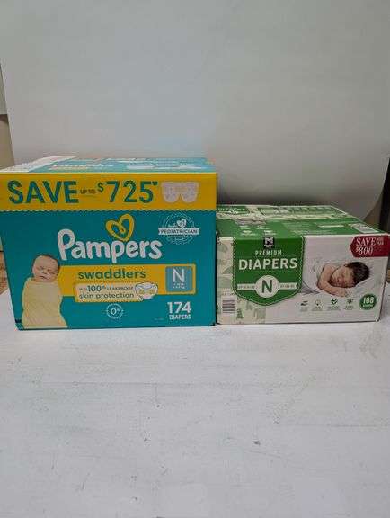 Diapers Size Newborn Bundle | Open Box - Rio Grande Trade