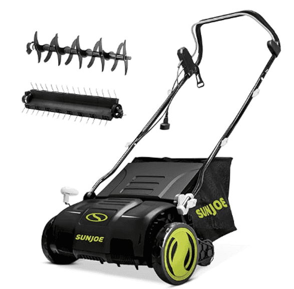 Sun Joe Electric Lawn Dethatcher & Scarifier | Open Box | (See ...
