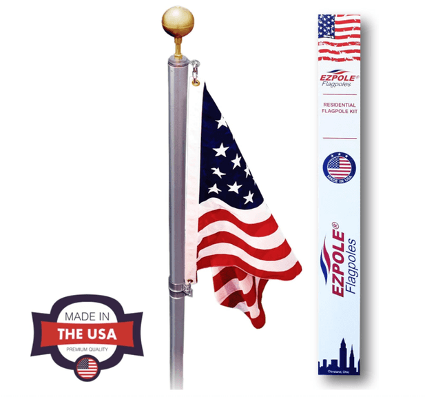 EZ Pole Flagpole Kit. | Open Box | (See Condition Notes) - Rio Grande Trade